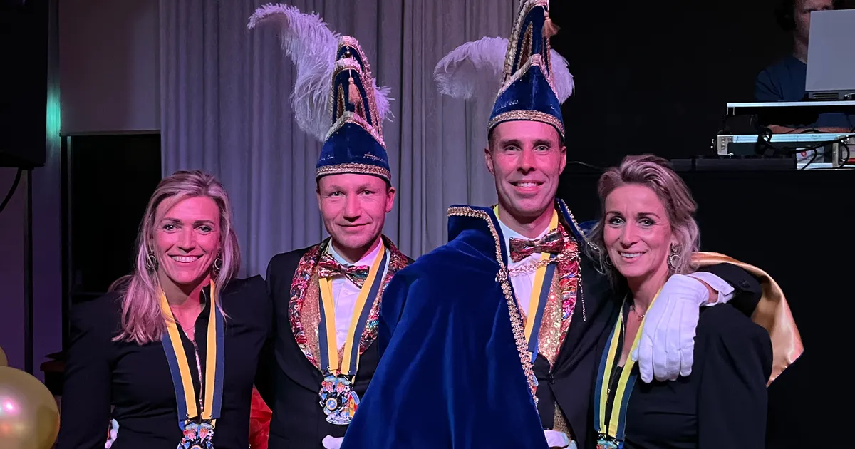 Prins Rob en adjudant Thijs nieuwe hoogheden van de Schaop'nböll'kes