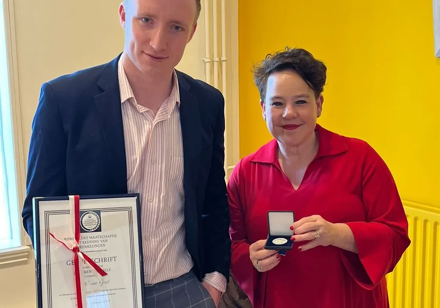 Zilveren medaille van Koninklijke Maatschappij tot Redding der ...