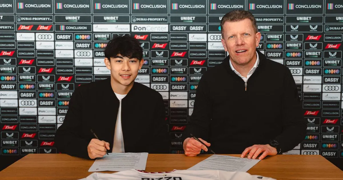 15-jarige Matteo Rizzo tekent profcontract bij FC Utrecht