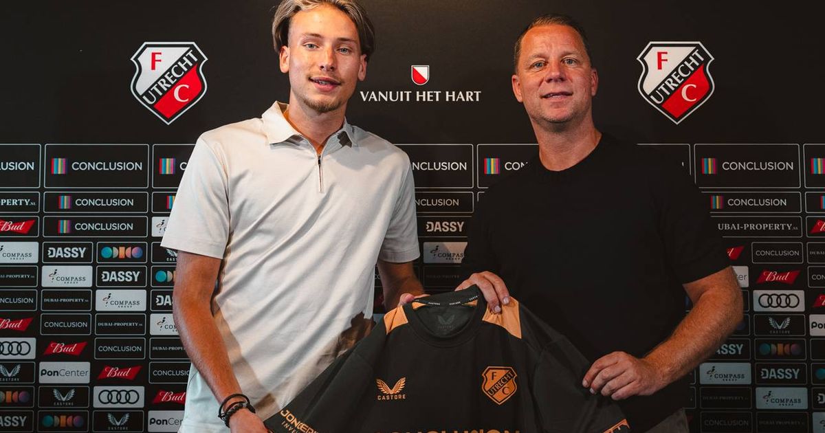 Jesse van de Haar blijft langer verbonden aan FC Utrecht