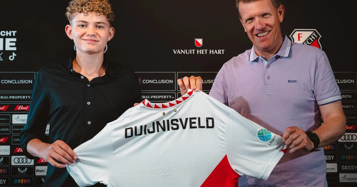 FC Utrecht legt 15-jarige Owen Duijnisveld vast