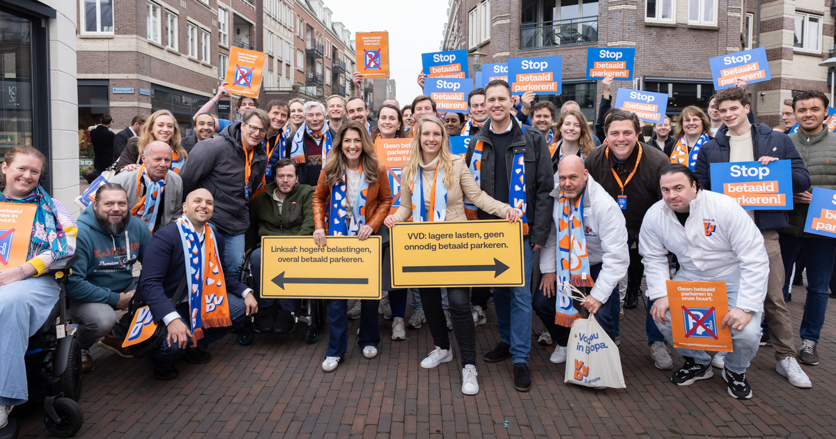 VVD Utrecht houdt rally tegen betaald parkeren