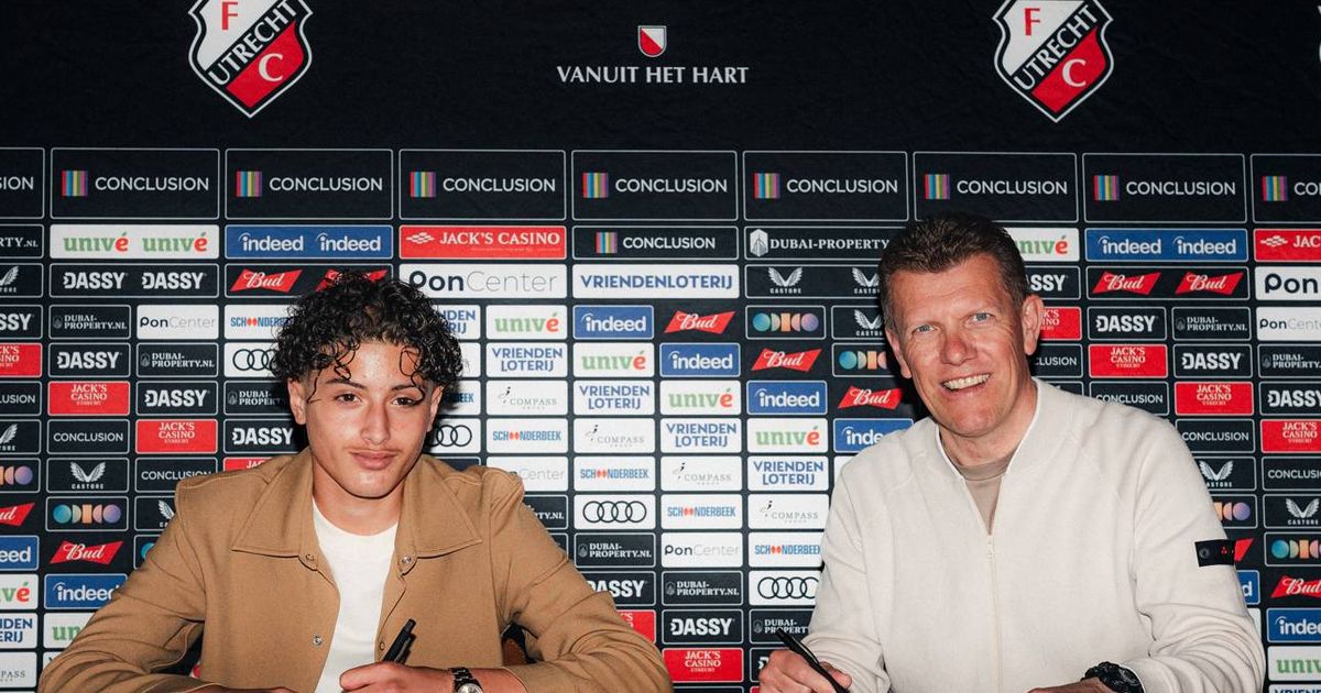 Dani Bouchta tekent eerste profcontract bij FC Utrecht