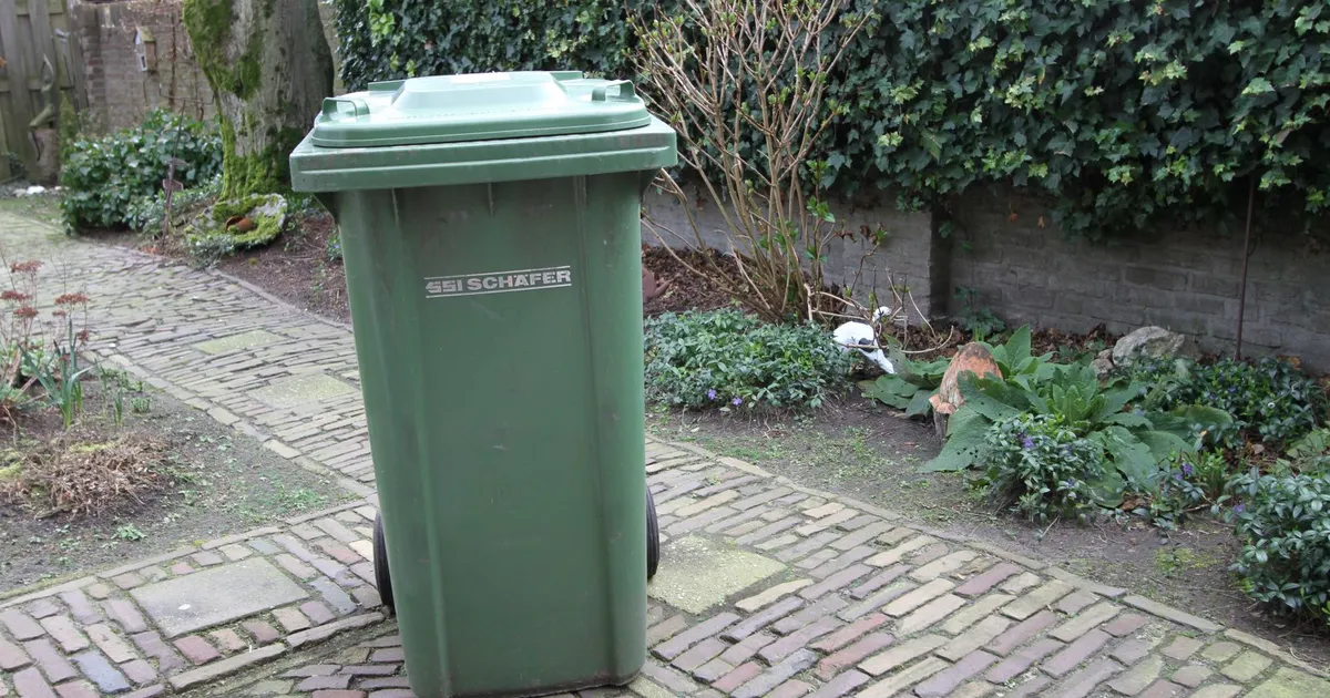 Hoe voorkom je maden in de groene GFT container?