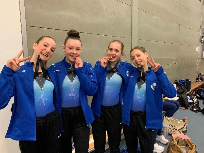 Turnen dames GV Voorwaarts pakt het goud