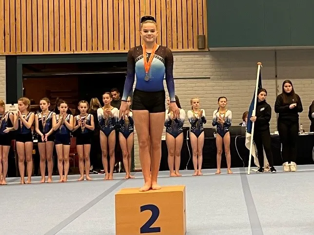 Opnieuw succes voor turnen dames van Voorwaarts