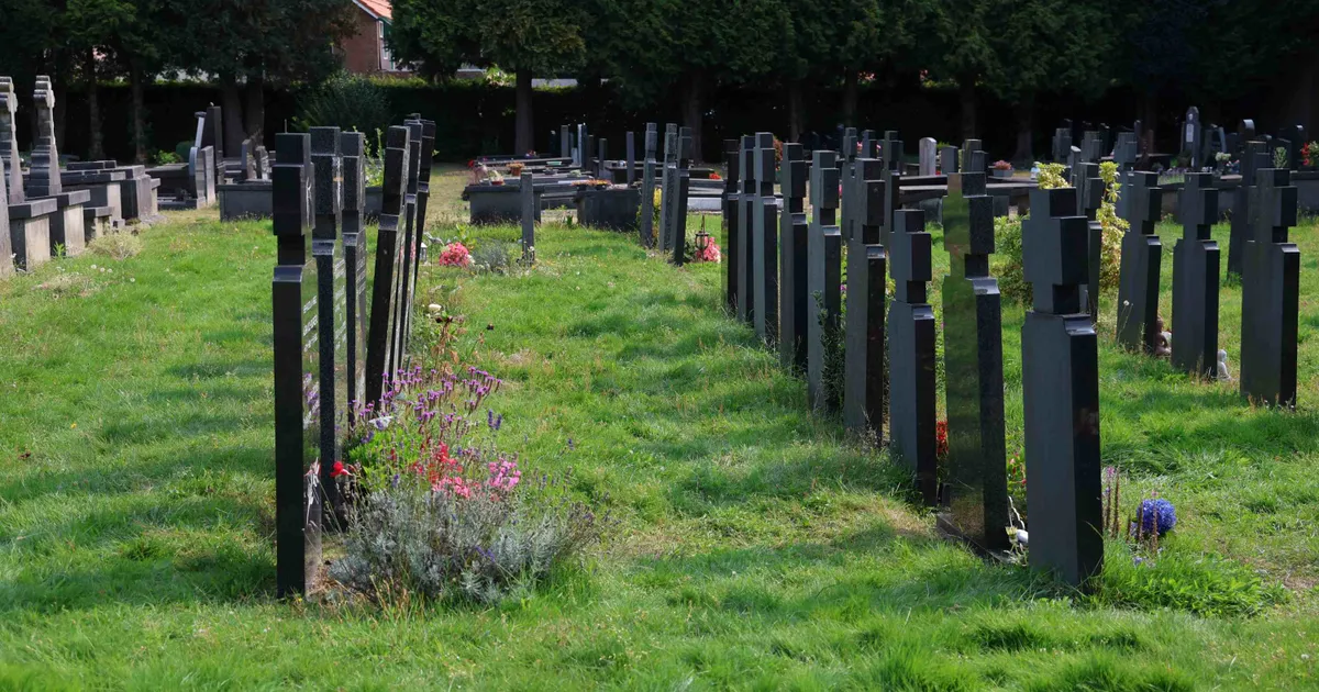 Kerkhof achter voormalige Willibrorduskerk op de schop