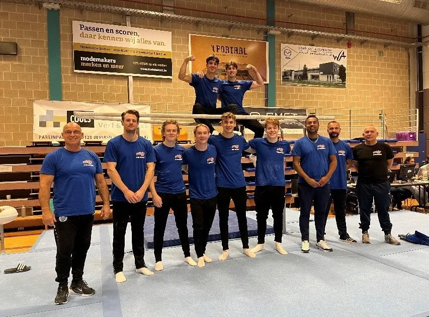 Team Brabant (turnen) laat progressie zien op Wase Gymcup 2024