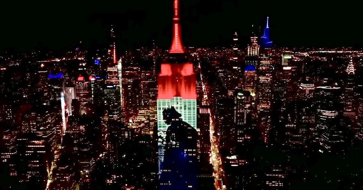 Star Wars neemt Empire State Building over