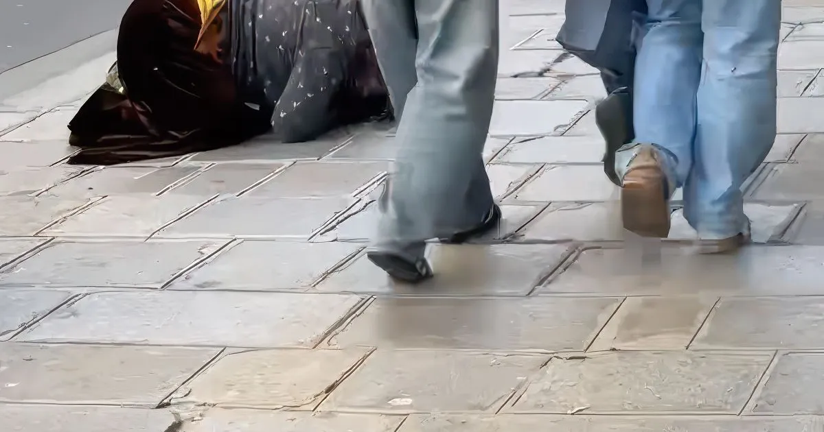 Zwerver heeft een nieuwe iPhone