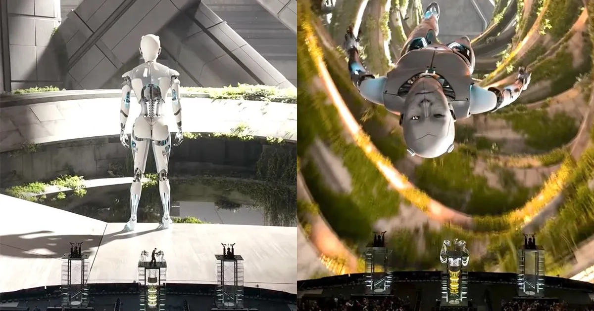 Geweldige visuals tijdens concert van Anyma in The Sphere in Las Vegas