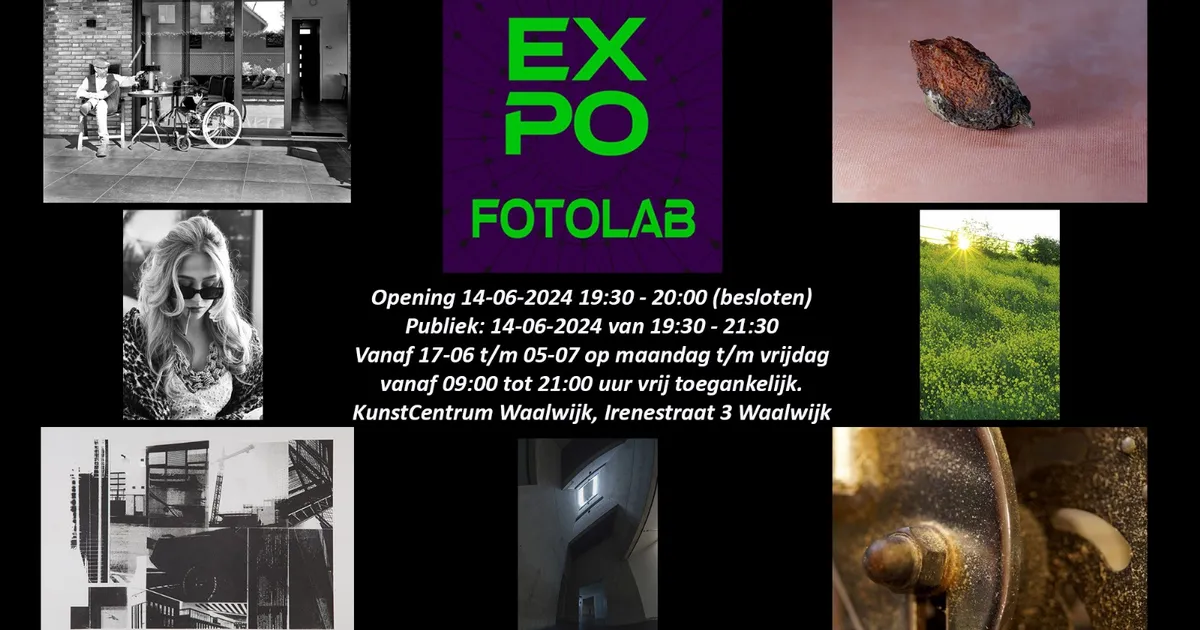 Expositie Fotolab in Kunstcentrum Waalwijk