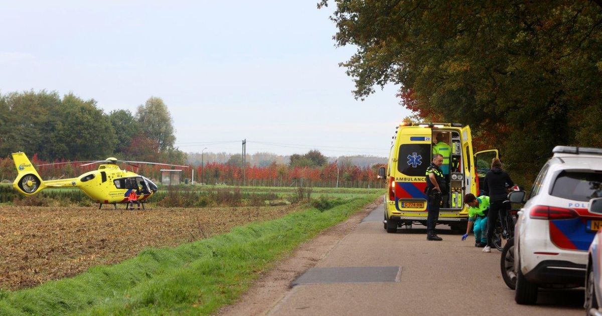 Ruiter zwaargewond door val van op hol geslagen paard