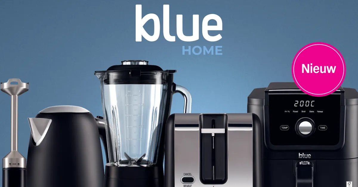 Albert Heijn breidt assortiment uit met eigen keukenapparatuur ‘Blue Home’