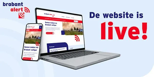 Brabant Alert voor waarschuwingen bij incidenten en crises