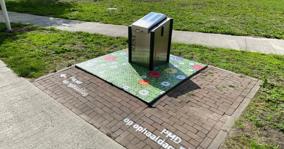 Gemeente gaat strijd aan tegen zwerfafval met containertuintjes, nieuwe ...