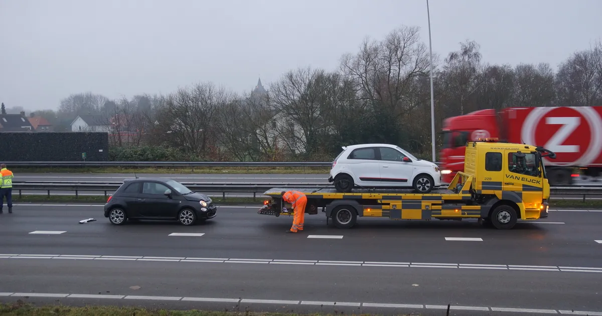 Gewonde bij ongeval Midden-Brabantweg Sprang-Capelle