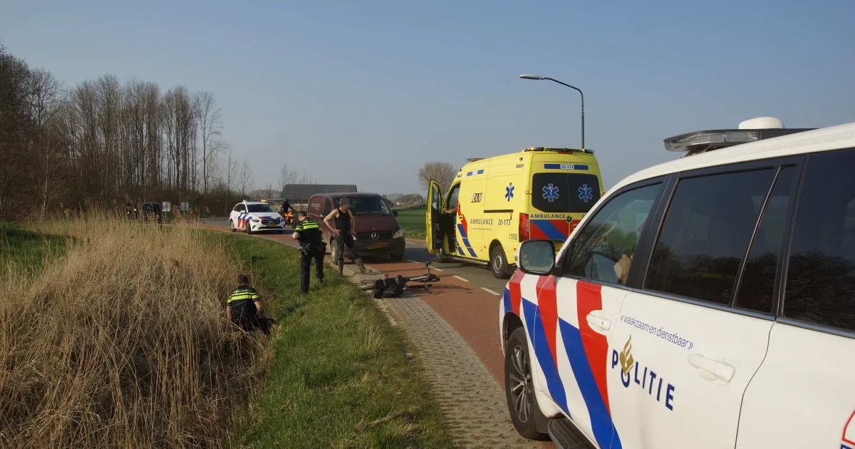 Fietsster zwaargewond bij ongeval in Sprang-Capelle