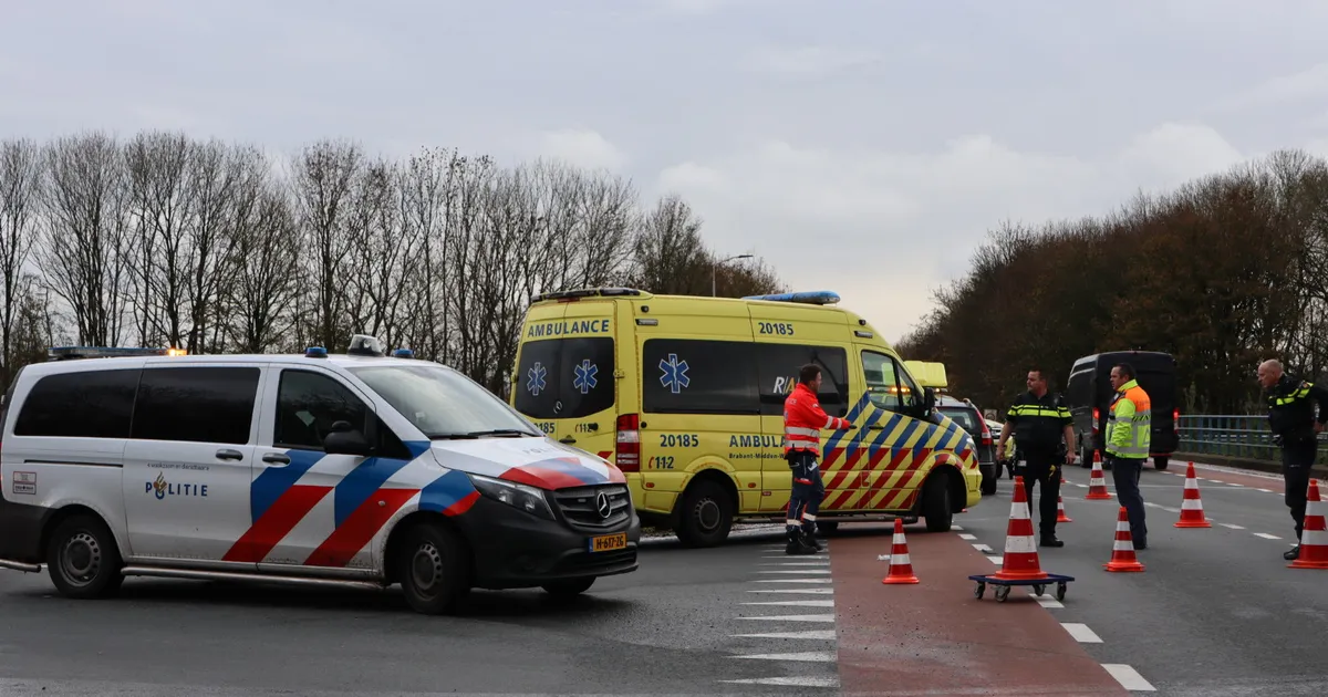 Gewonde bij ongeval in Waspik