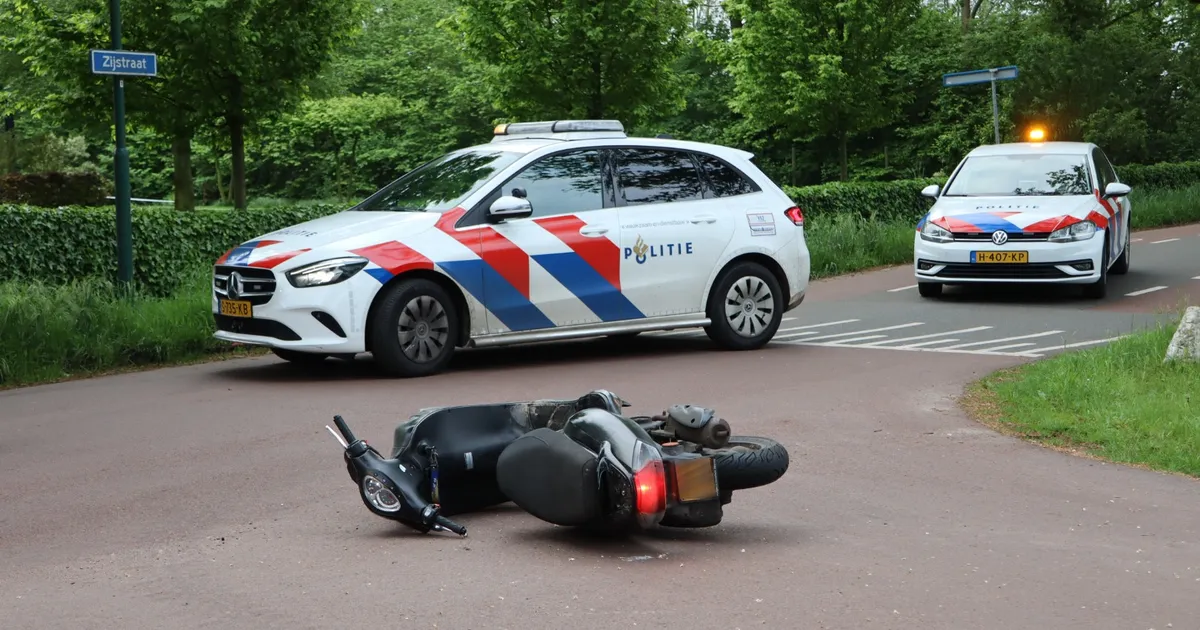 Scooterrijder zwaargewond na ongeval op kruising Zijstraat – Baan in Kaatsheuvel
