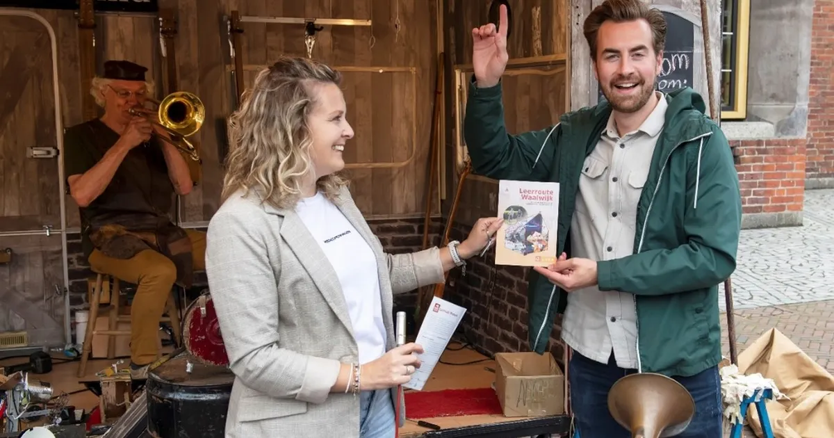 Nieuwe fietsroute ‘Leerroute Waalwijk’ gelanceerd