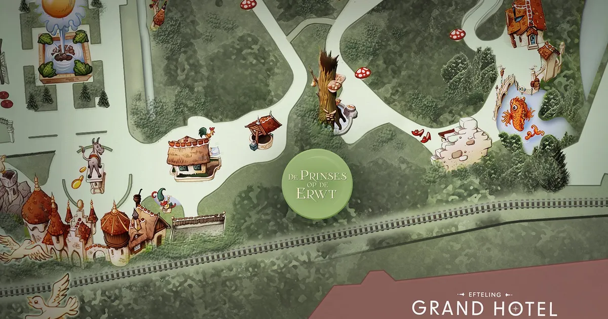 ‘Prinses op de Erwt’ nieuw sprookje in Sprookjesbos Efteling: opening ...