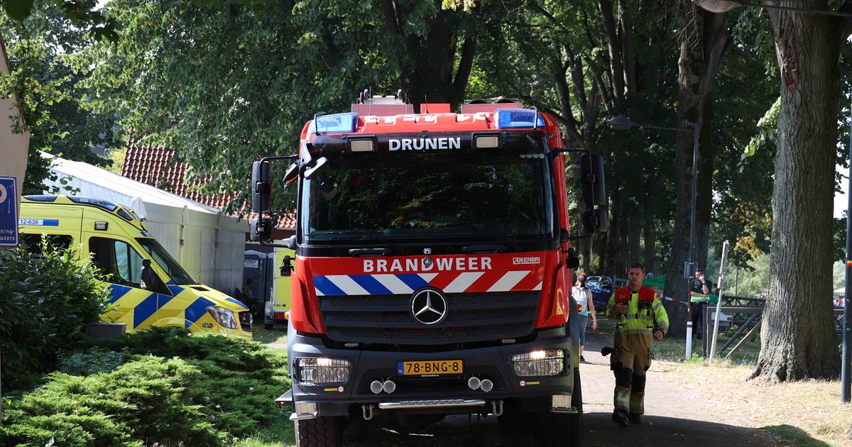 Brandweer ventileert EHBO post 80 van de Langstraat aan de Winterdijk ...