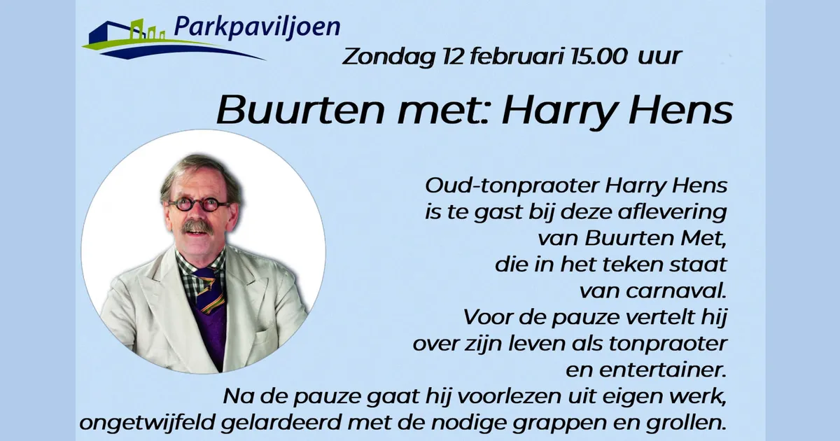 Buurten Met: Harry Hens