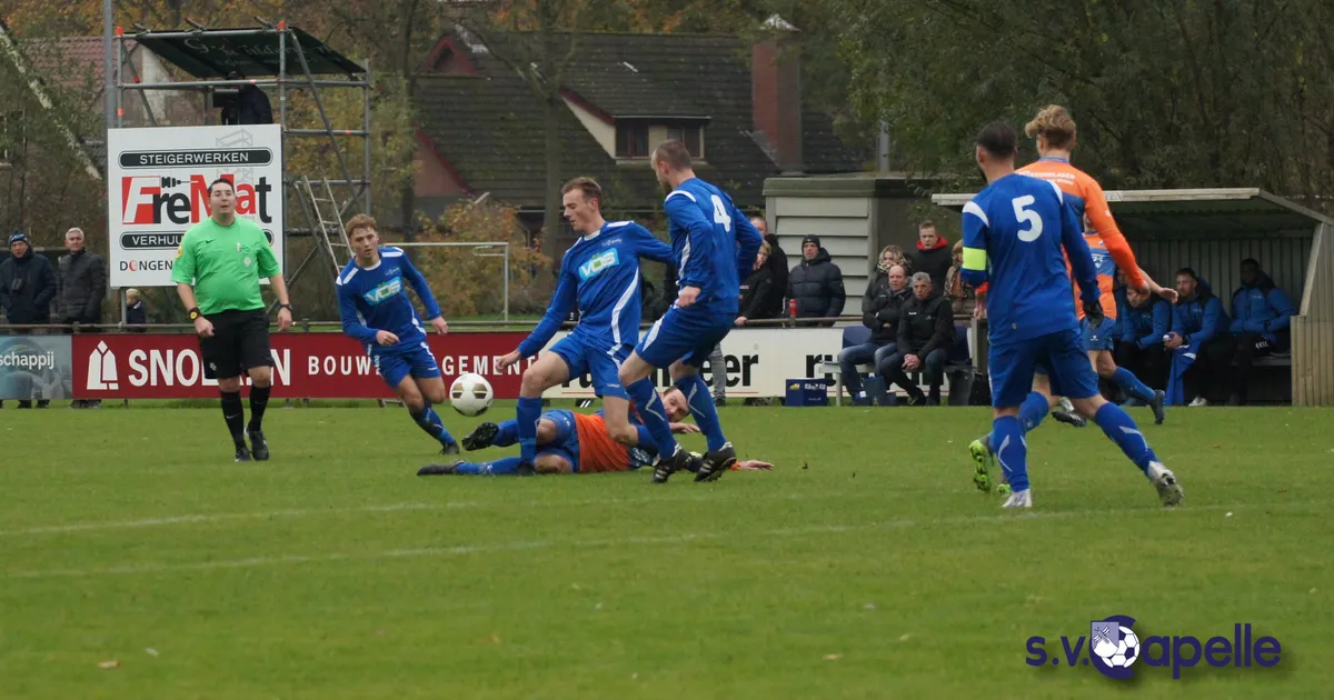 S.V. Capelle komt tekort bij ONI: 5-0