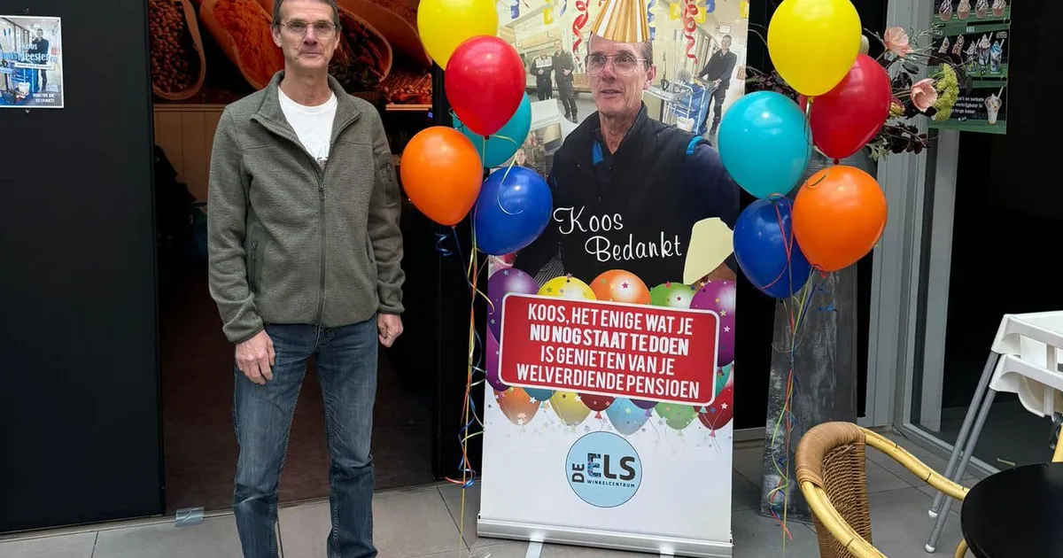 De Els neemt afscheid van huismeester Koos