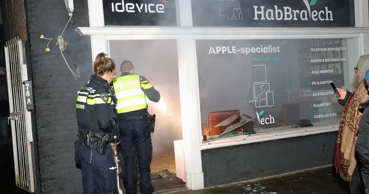 Inbraak bij telefoonwinkel Waalwijk: rookmachine dwarsboomt dieven