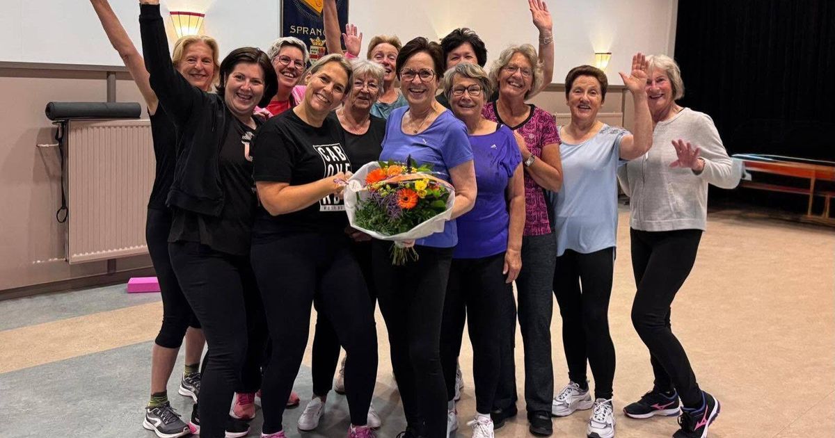 Wilma Schilders viert 25-jarig jubileum bij aerobicsgroep Pro Patria