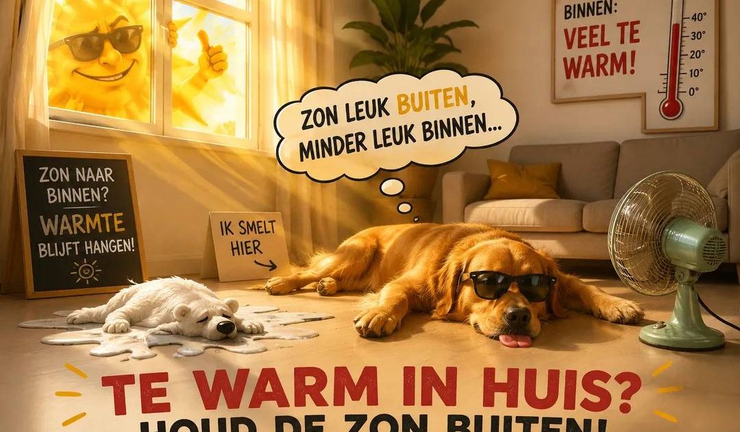 Zo houd je je huis koel tijdens de hittegolf: praktische tips van een ...
