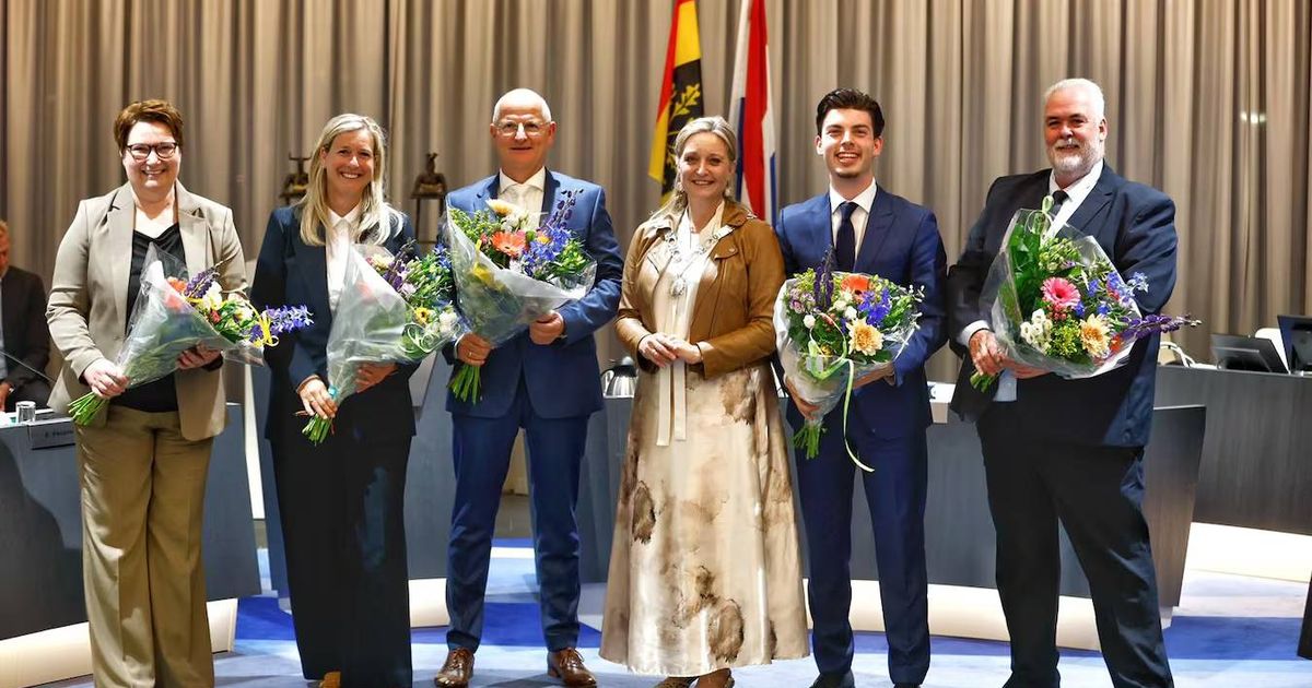 Waalwijk heeft nieuw bestuur na installatie van vijf wethouders