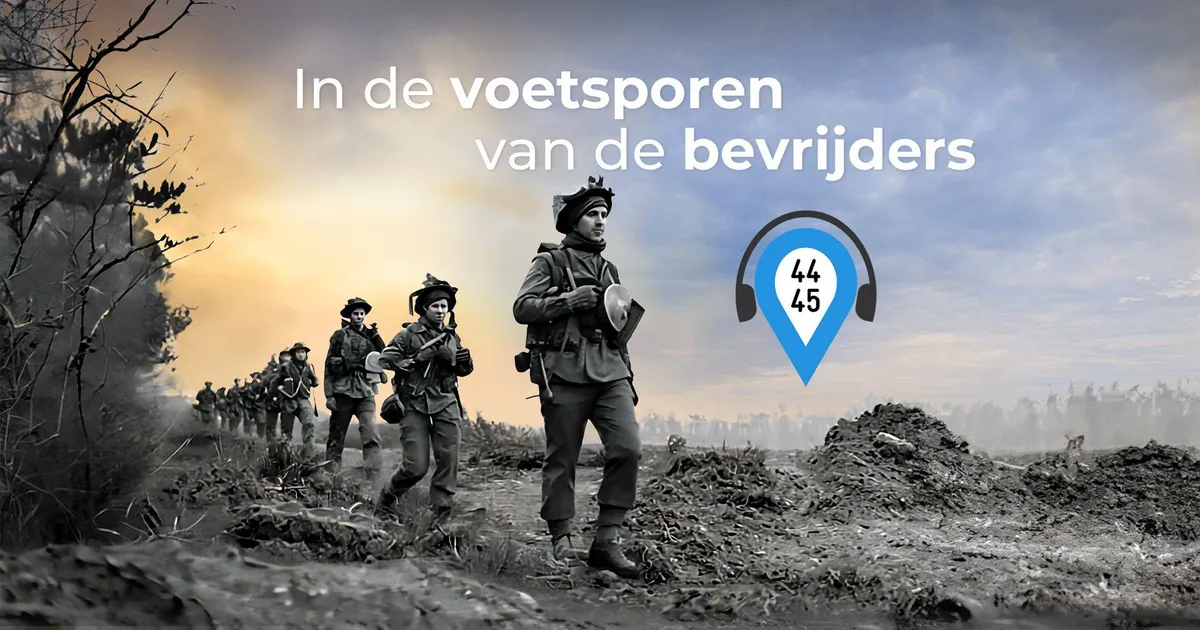 Stap samen met Omroep Gelderland ‘In de voetsporen van de bevrijders’