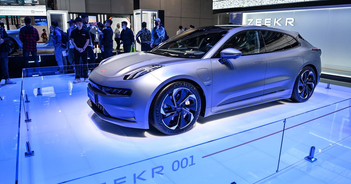Chinese elektrische auto's steeds populairder: dit is het 13de Chinese ...