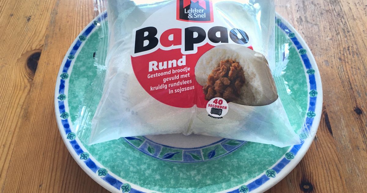 Tip: zo wordt een broodje bapao veel lekkerder uit de magnetron