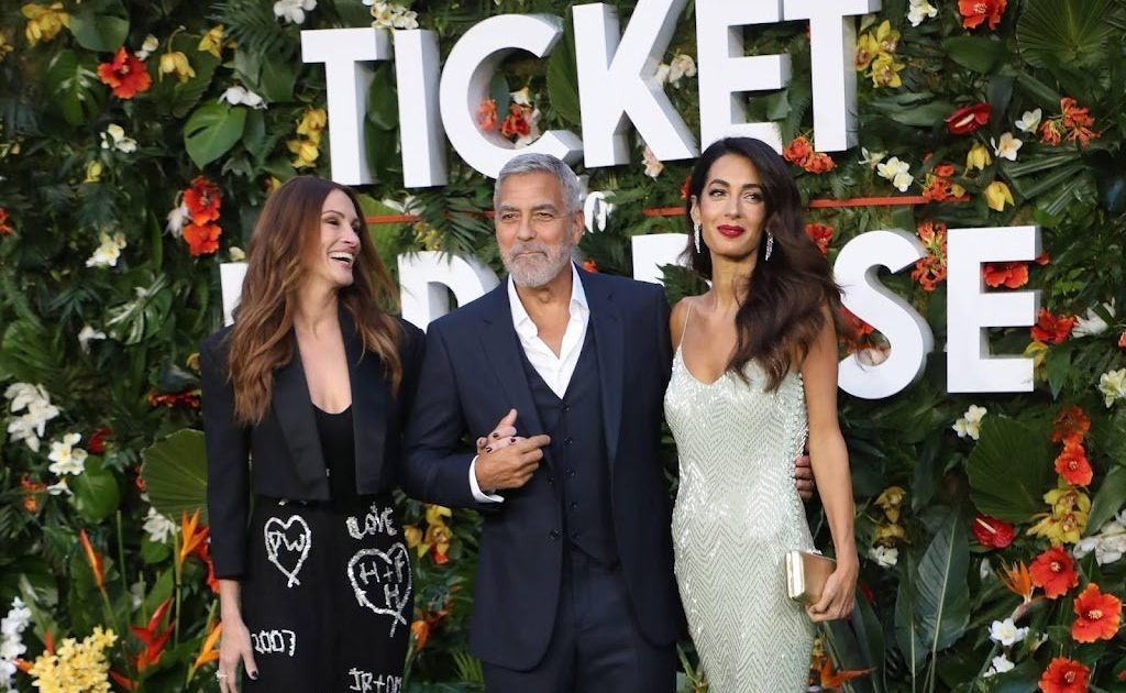 George Clooney vond Julia Roberts zoenen raar met kinderen op set