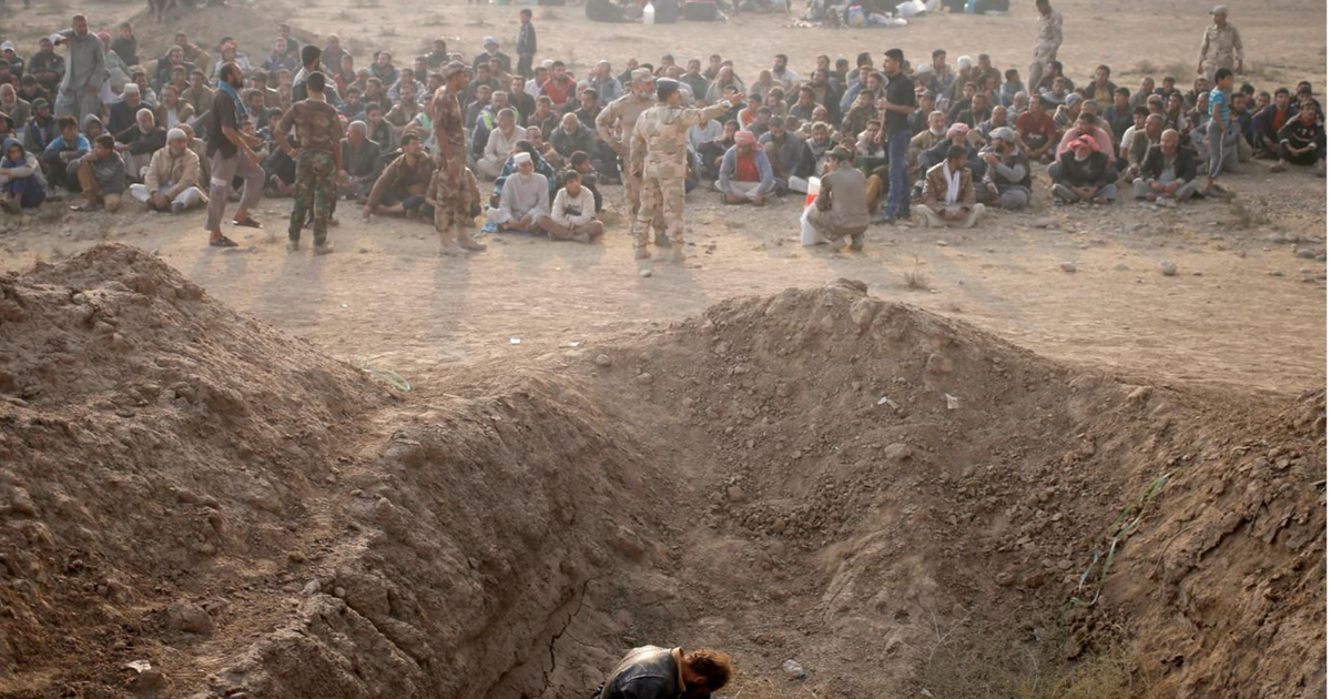 Er drijven veel lijken van dode IS-strijders in de Tigris