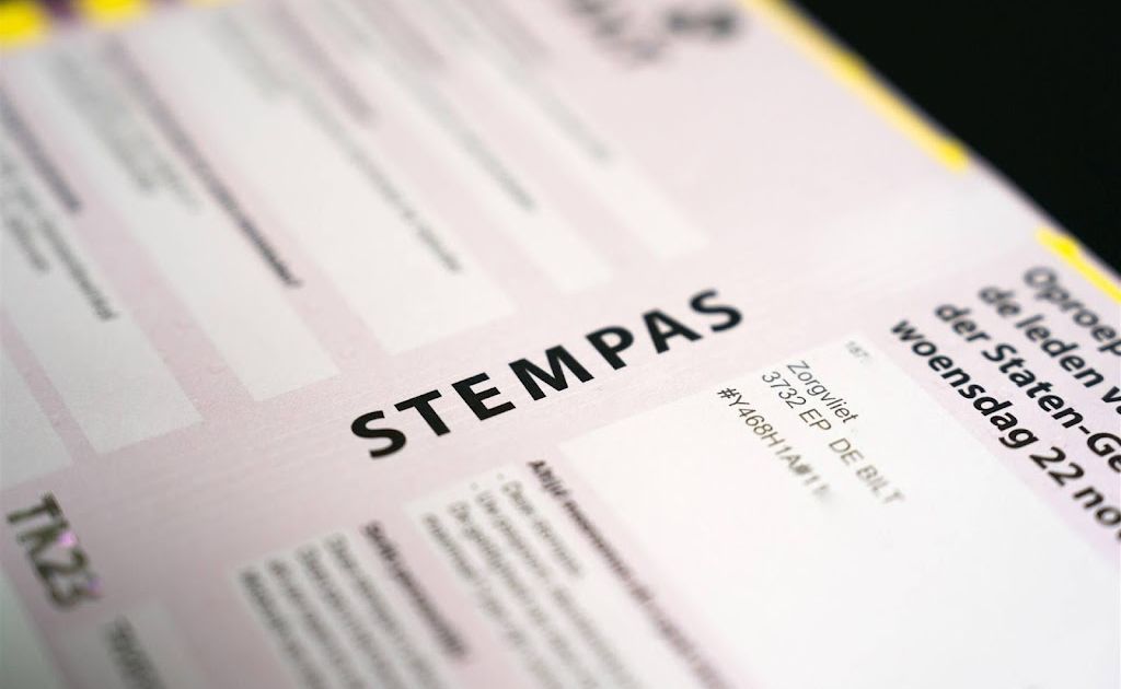 Bezorging van stempassen verkiezingen mogelijk aangepast