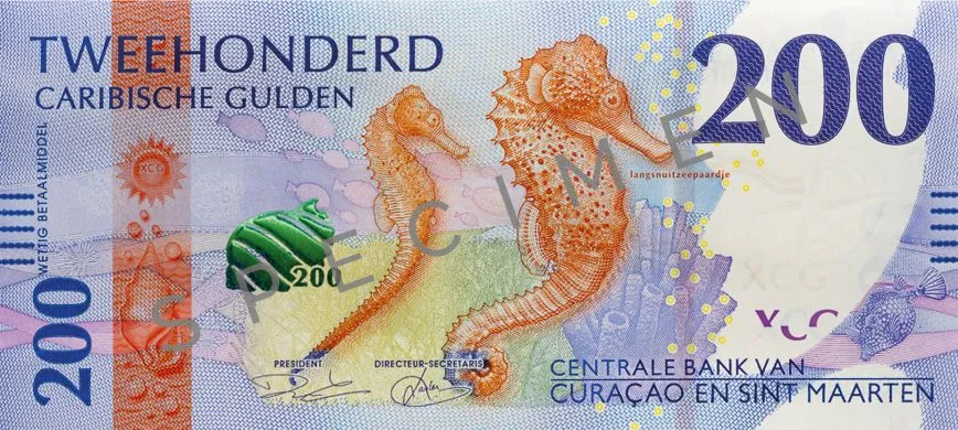 Dit zijn de prachtige, nieuwe Caribische gulden-biljetten en munten