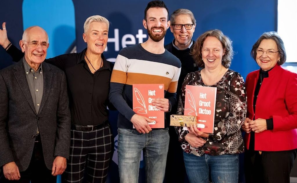 Ellie Lust beste BN'er bij Groot Dictee, twee winnaars met 5 fout