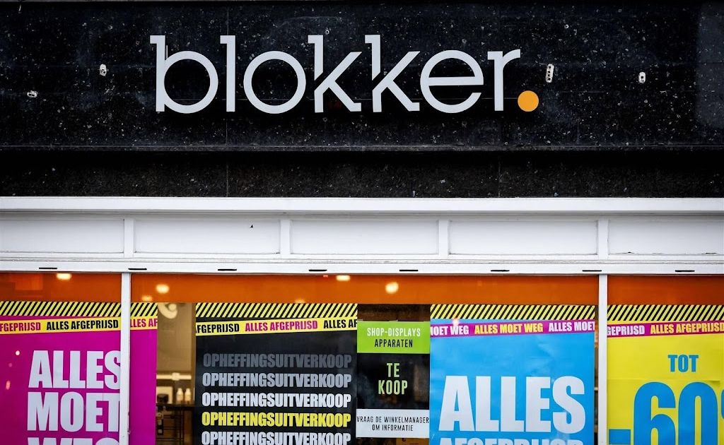 Faillissementsuitverkoop Blokker levert ruim 103 miljoen euro op