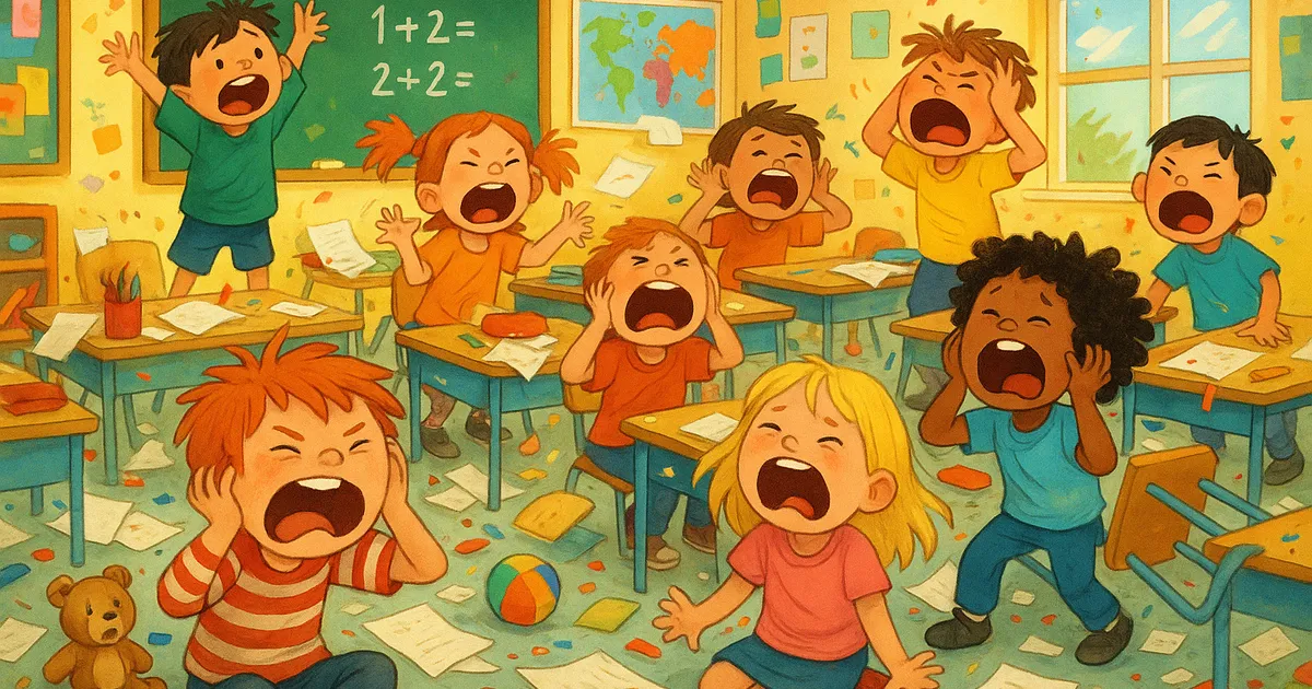 Propjes naar het hoofd: op Nederlandse scholen is 'orde houden' een ...
