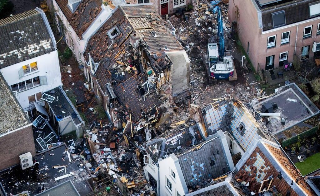 Geen slachtoffers onder puin na explosie Utrecht