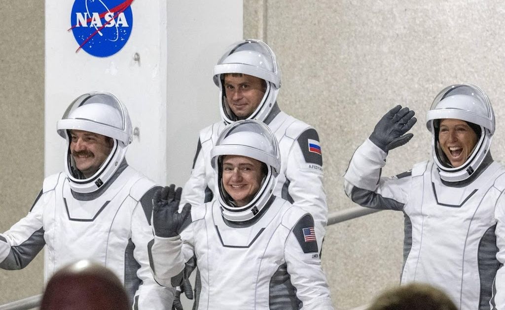 Nieuw team astronauten aangekomen op ruimtestation ISS