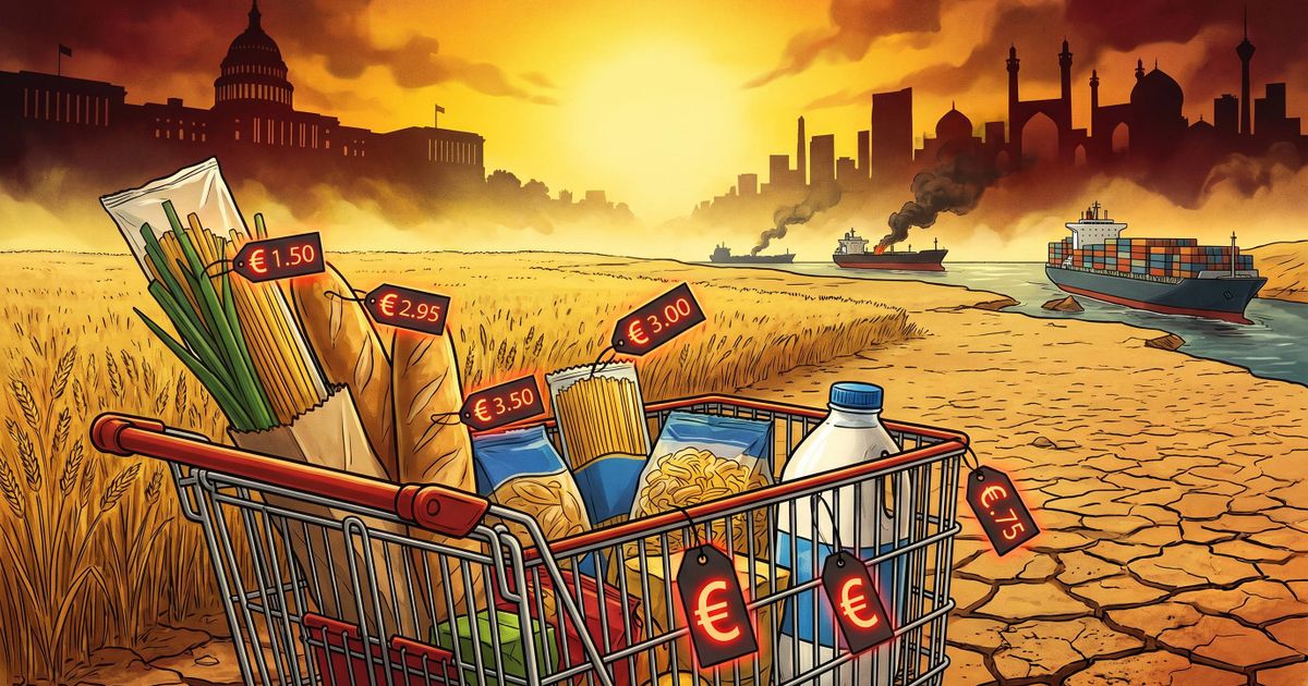 Dankzij Trump en Iran wordt ons eten veel duurder