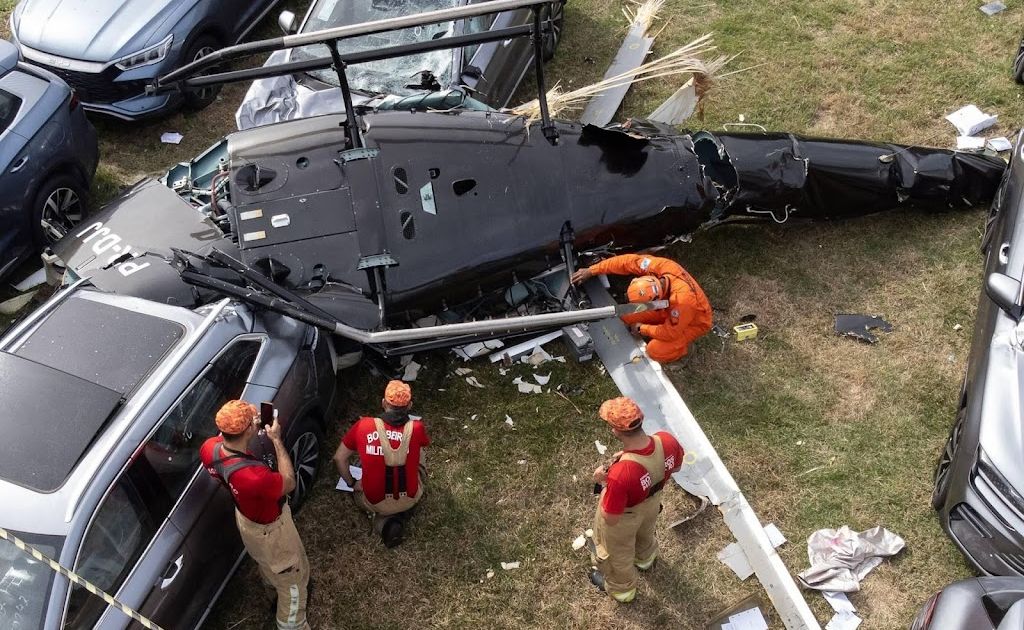 Zeker zes doden na botsing helikopters boven Rio de Janeiro