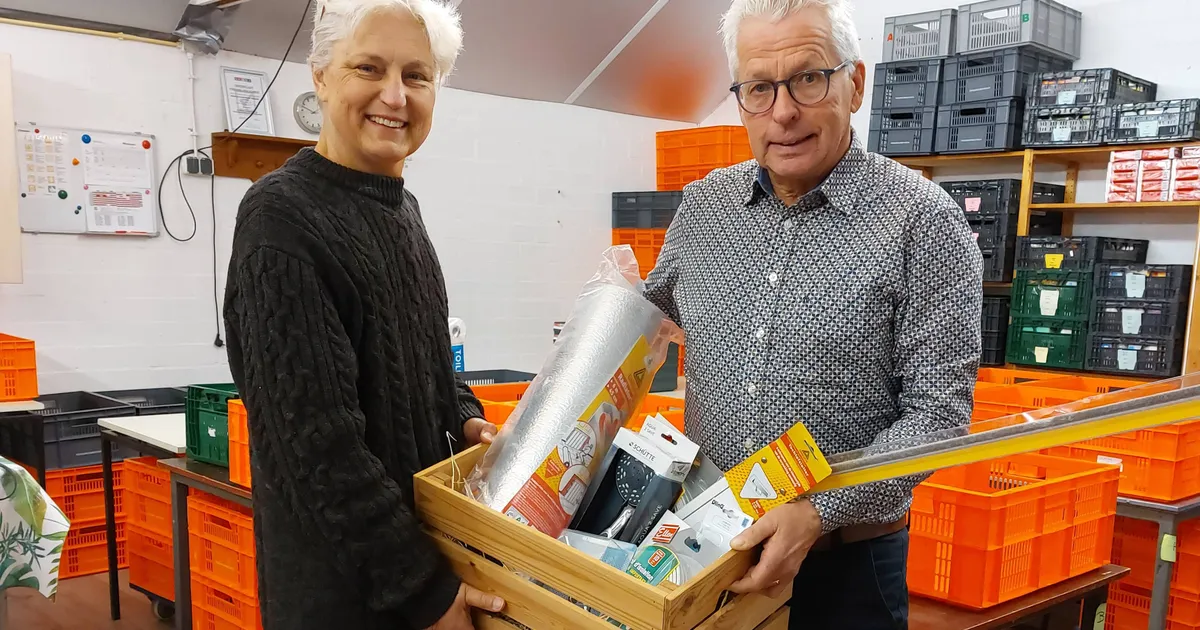 Inzamelingsactie bij supermarkten voor Voedselbank