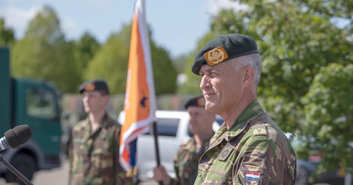 Nico Boom is nieuwe commandant van 43 Gemechaniseerde Brigade in Havelte